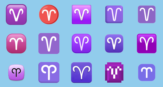 ♈ Aries Emoji | Meaning, Copy And Paste