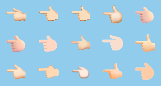 👈🏻 Backhand Index Pointing Left: Light Skin Tone on Noto Color Emoji ...