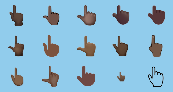 👆🏿 Backhand Index Pointing Up: Dark Skin Tone Emoji | Meaning, Copy And ...