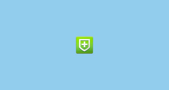 Black Cross On Shield Emoji | Meaning, Copy And Paste