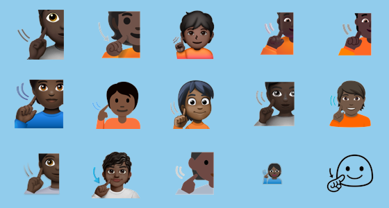 🧏🏿 Deaf Person: Dark Skin Tone Emoji | Meaning, Copy And Paste