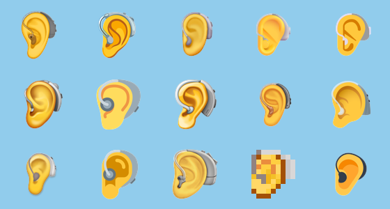 🦻 Ear with Hearing Aid Emoji