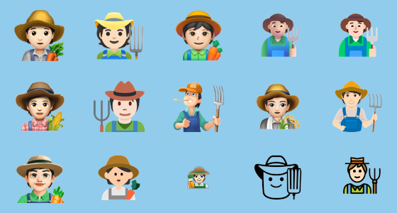 🧑🏻‍🌾 Farmer: Light Skin Tone on Apple iOS 18.4