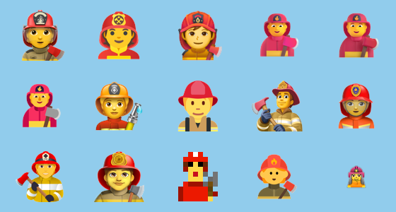 Firefighter Emoji