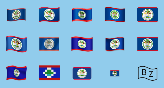 🇧🇿 Flag: Belize on Google Noto Color Emoji 17.0
