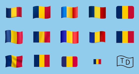 🇹🇩 Flag: Chad on Google Noto Color Emoji 16.0 June Update