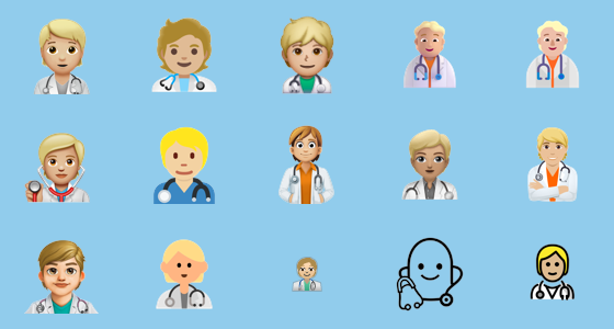 🧑🏼‍⚕️ Health Worker: Medium-Light Skin Tone on Google Noto Color Emoji ...