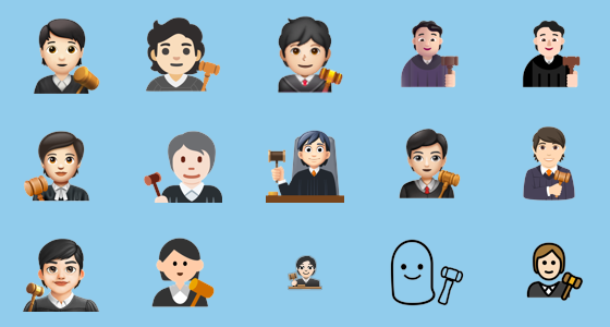🧑🏻‍⚖️ Judge: Light Skin Tone on JoyPixels 10.0
