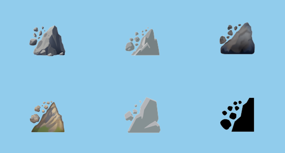 Landslide Emoji | Meaning, Copy And Paste