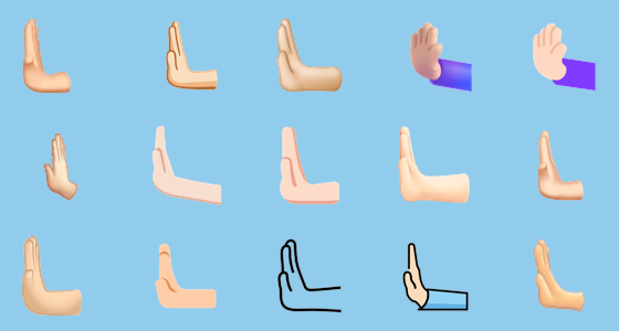 🏻 Leftwards Pushing Hand: Light Skin Tone Emoji on Apple iOS 11.2