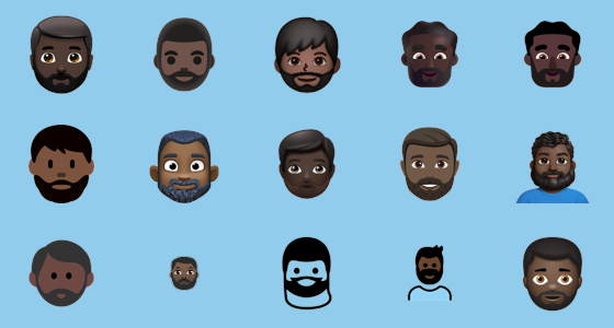 🧔🏿‍♂️ Man: Dark Skin Tone, Beard Emoji | Meaning, Copy And Paste
