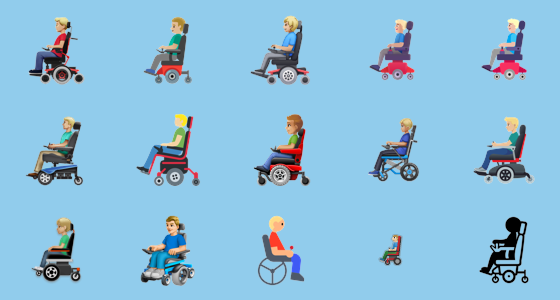 👨🏼‍🦼 Man in Motorized Wheelchair: Medium-Light Skin Tone on Microsoft ...