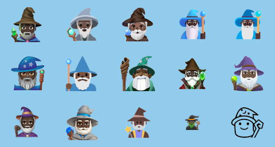 🧙🏿‍♂️ Man Mage: Dark Skin Tone on Twitter / X January 2025 Update