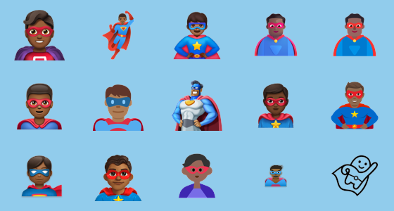 Superhero Animated Emoticons Superhero Smiley: Over 111 Royalty Free