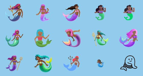 🧜🏾‍♀️ Mermaid: Medium-Dark Skin Tone Emoji | Meaning, Copy And Paste