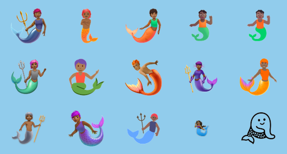 🧜🏾 Merperson: Medium-Dark Skin Tone on Microsoft Windows 11 23H2 June ...