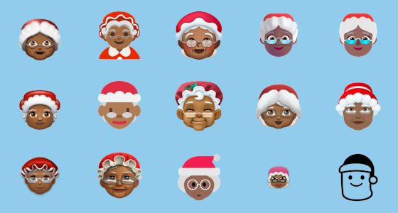 🤶🏾 Mrs. Claus: Medium-Dark Skin Tone Emoji | Meaning, Copy And Paste