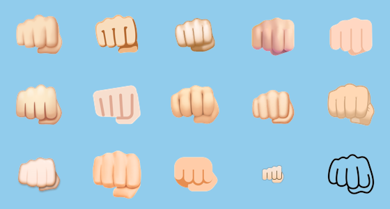 👊🏻 Oncoming Fist: Light Skin Tone Emoji | Meaning, Copy And Paste