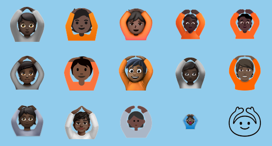 🙆🏿 Person Gesturing OK: Dark Skin Tone Emoji