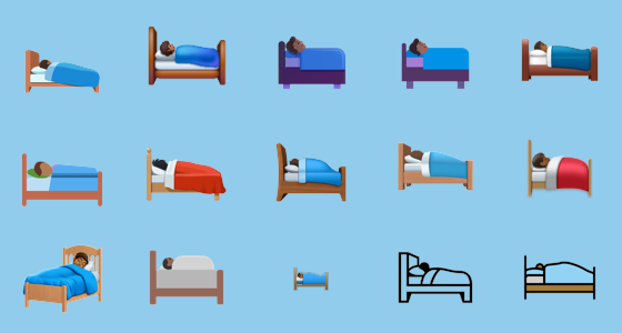 🛌🏾 Person in Bed: Medium-Dark Skin Tone Emoji | Meaning, Copy And Paste