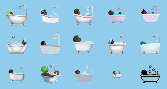 🛀🏿 Person Taking Bath: Dark Skin Tone Emoji | Meaning, Copy And Paste
