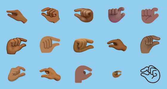 🤏🏾 Pinching Hand: Medium-Dark Skin Tone Emoji | Meaning, Copy And Paste