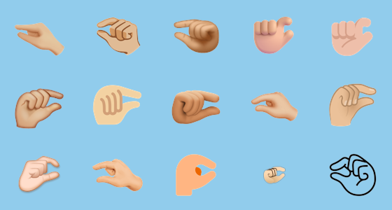 🤏🏼 கிள்ளுதல்: வகை 3 Emoji