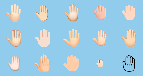 🤚🏻 Raised Back of Hand: Light Skin Tone on Apple iOS 26.4