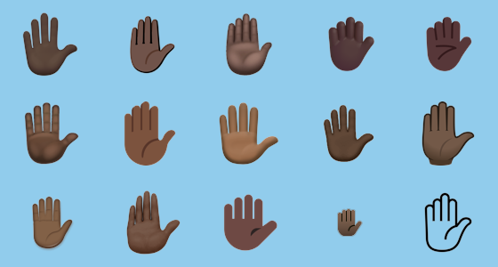 Raised Hand Dark Skin Tone On Apple IOS 17 4 Raised Hand Dark Skin Tone On Apple IOS 17 4