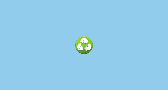 Recycled Paper Symbol Emoji | Meaning, Copy And Paste