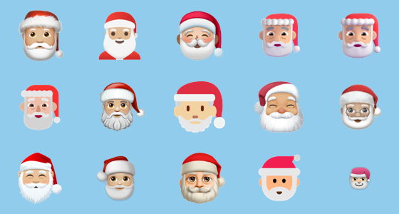 🎅🏼 Santa Claus: Medium-Light Skin Tone on Google Noto Color Emoji 16.0 ...