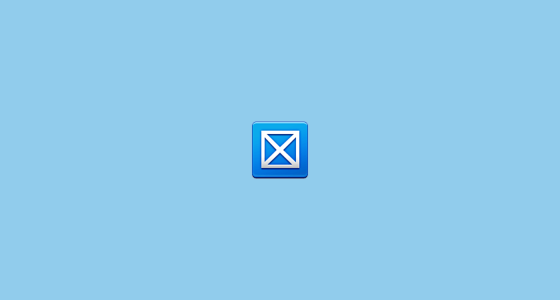Squared Saltire Emoji | Meaning, Copy And Paste