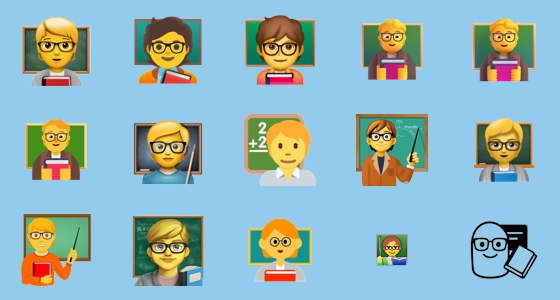 🧑‍🏫 Teacher Emoji | Meaning, Copy And Paste