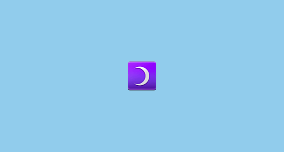 First Quarter Moon Emoji