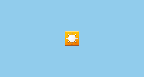 Samsung One UI 1.5의 ☼ White Sun with Rays