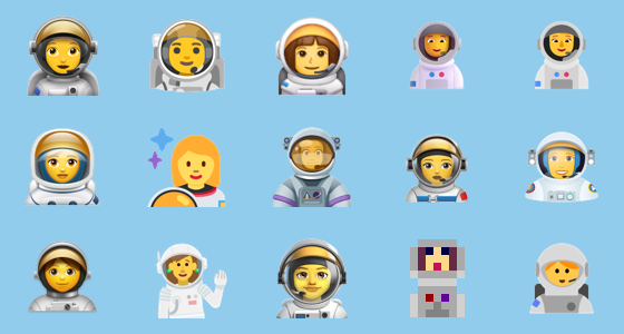 👩‍🚀 Kvinnelig Astronaut på Microsoft Teams (3D Animated) 15.1