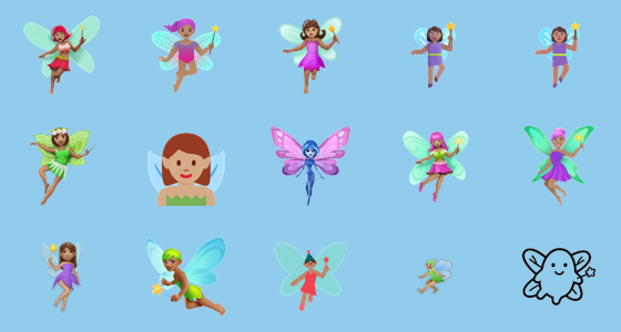 🧚🏽‍♀️ Woman Fairy: Medium Skin Tone on Google Noto Color Emoji 16.0 ...