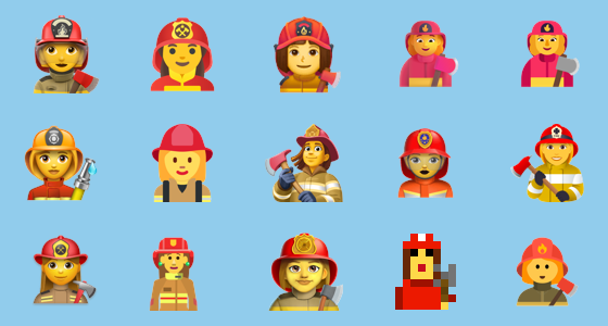 👩‍🚒 Woman Firefighter Emoji | Meaning, Copy And Paste