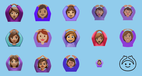 🙆🏽‍♀️ Mujer Haciendo El Gesto De "De Acuerdo": Tono De Piel Medio Emoji