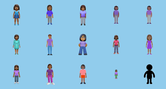 🧍🏾‍♀️ Woman Standing: Medium-Dark Skin Tone Emoji | Meaning, Copy And Paste