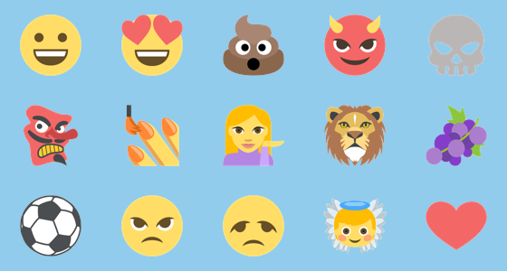 JoyPixels Emoji List (previously EmojiOne)