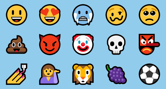 Microsoft Emoji List — Emojis for Windows 11, Windows 10 and Xbox