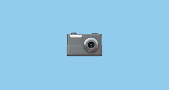📷 Camera Emoji on Apple iOS 11.1