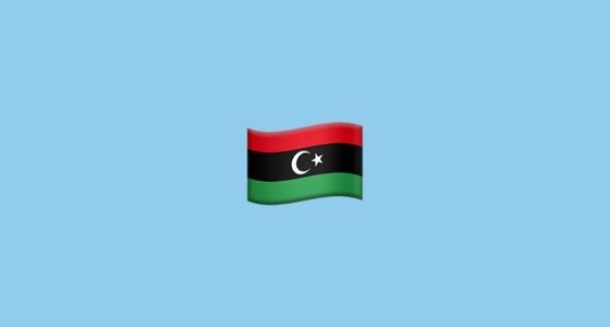 🇱🇾 Flag: Libya Emoji on Apple iOS 11.1