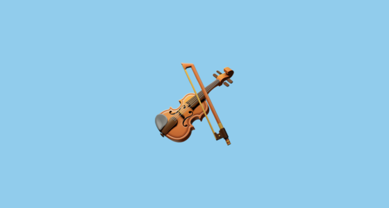 🎻 Violino Emoji on Apple iOS 11.1
