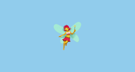 🧚 Fairy Emoji on Apple iOS 11.2