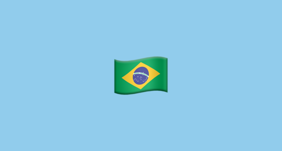 🇧🇷 Bandera: Brasil Emoji on Apple iOS 11.2