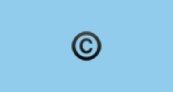 ©️ Copyright Emoji on Apple iPhone OS 2.2