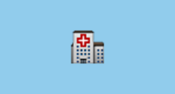 🏥 Hospital Emoji on Apple iPhone OS 2.2