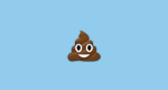 💩 Pile of Poo Emoji on Apple iPhone OS 2.2
